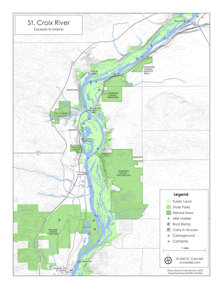 River Maps – St. Croix 360 River Goods